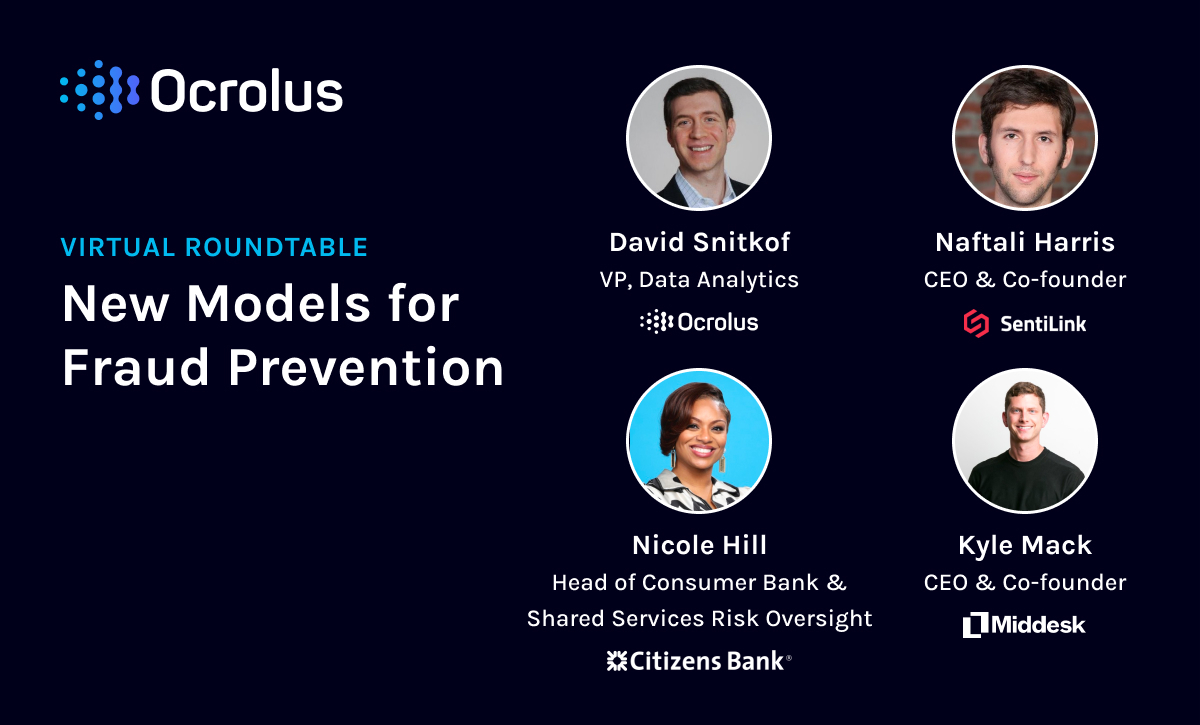 New Models For Fraud Prevention - Ocrolus