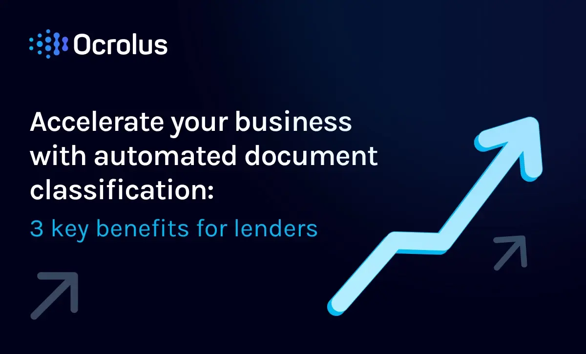 Automated Document Classification: 3 Benefits for Lenders | Ocrolus