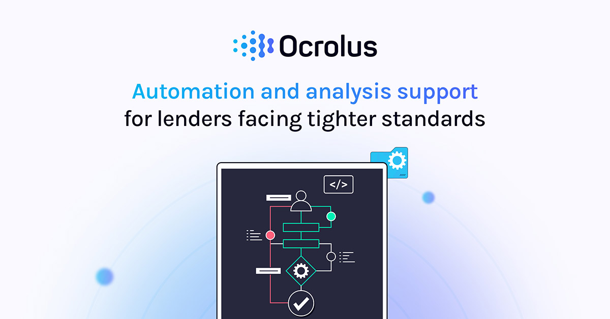 Empowering lenders with intelligent automation and analysis support - Ocrolus