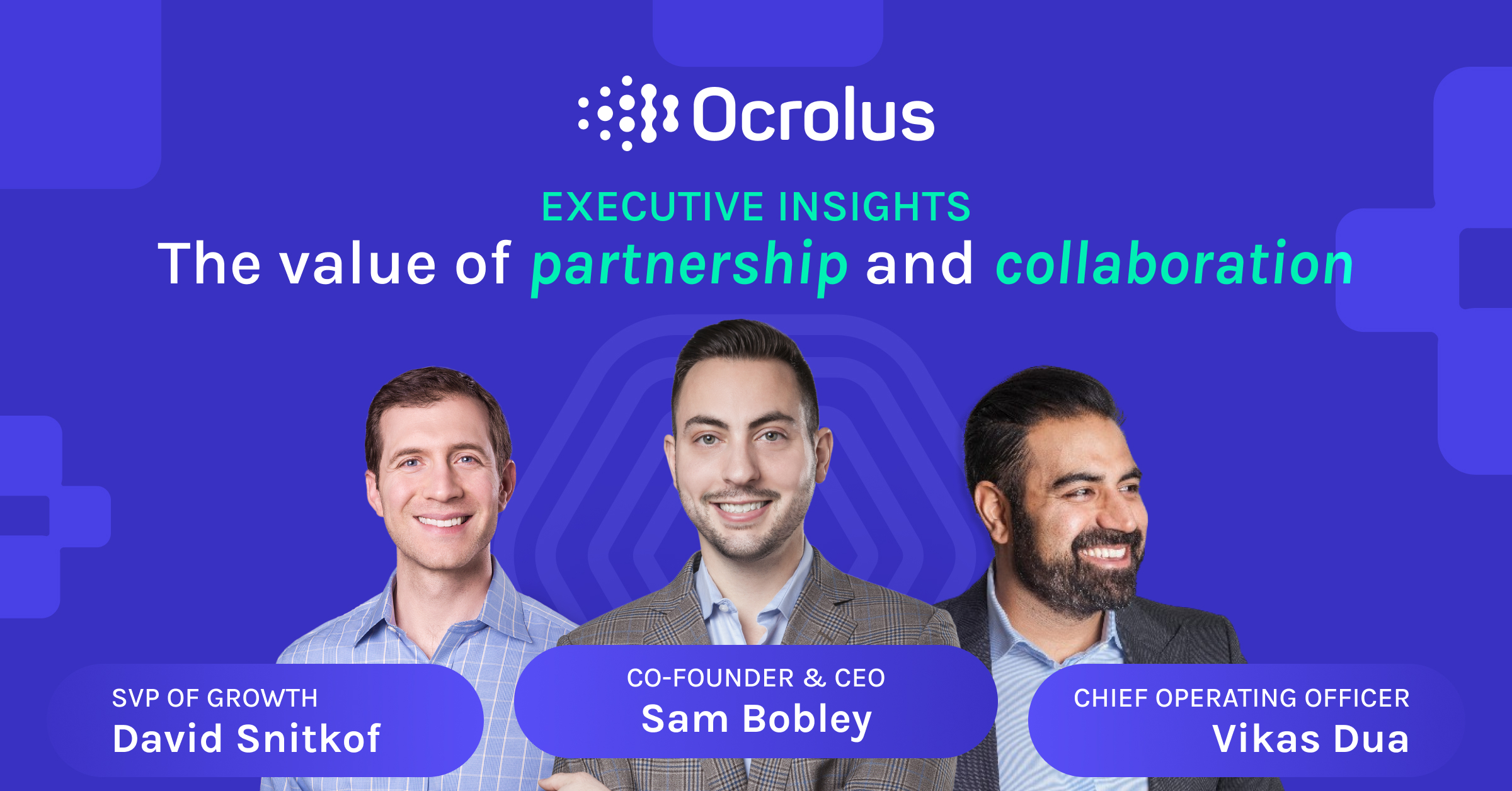 Executive insights: The power of partnership in fintech | Ocrolus