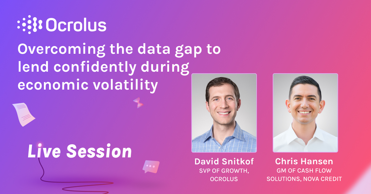 Overcoming the data gap in lending with real-time cash flow insights | Ocrolus